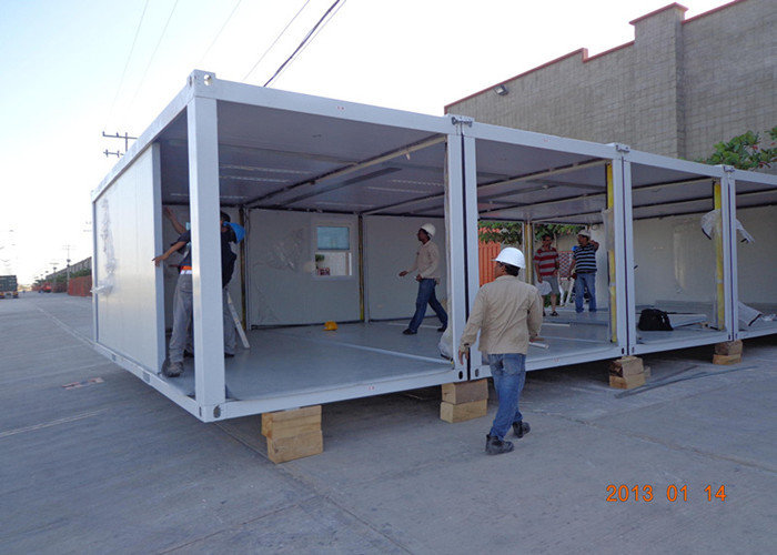 Prefabricated Worker Temporary Cabin Quick Installed For Mining