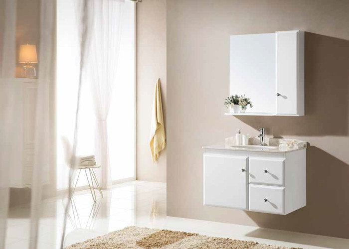 Wall Hung Luxury Bathroom Vanity Units Ceramic Sink Modern Vanity Units For Bathroom