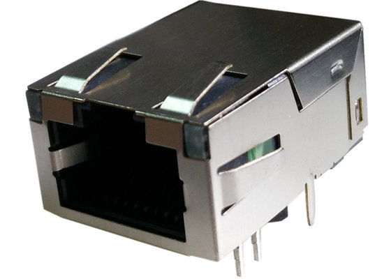 L829-1J1T-D2 Low-Profile RJ45 Jack Conn Magjack 1Port 1000 Base-T Shielded