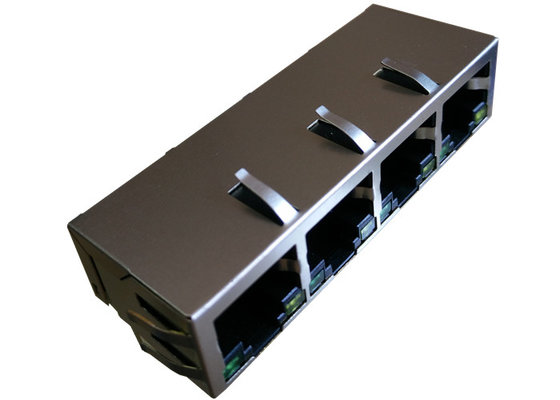 KLA4S109 LF / LA4S109 LF 1000 Base-T RJ45 1x4 Integrated Magnetic Connectors