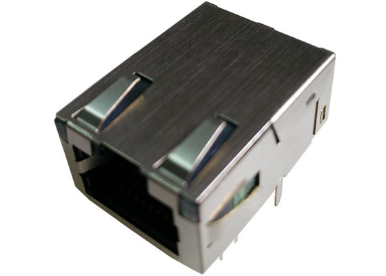 1368398-6 Low Profile Rj45 PCB Gigabit Tab-up 10/100/1000 Magnetics 1368398-7