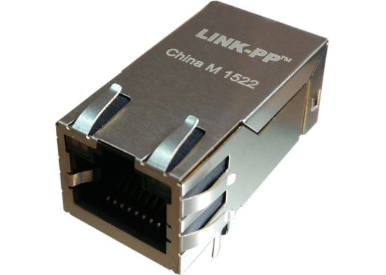 Bel 0826-1L1T-T7-F Magnetic RJ45 Jack Gigabit Rj45 with integrated magnetics