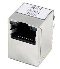 cat6 порт знака Jack 1000Base-TX разъемов 1 x 1 гигабита RJ45 для UTP