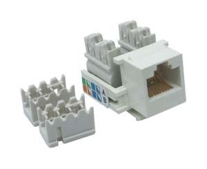 CAT5e Keystone Jack 90 Degree 110 UTP