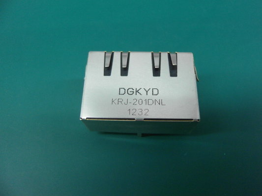 Гнездо порта RJ45 эпицентра деятельности 100Base 2 USB с поверхностью Маунтом трансформатора, ПЛАТОЙ вниз