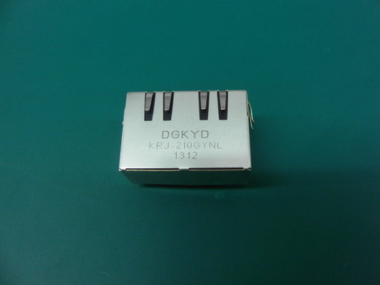 Локальные сети 2 кабеля 90 градусов переносят разъем RJ45 8P8C для KRJ-210GYNL через отверстие