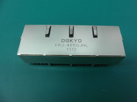 802,3 Porto RJ45 Magjack di norma 4 di POE con il trasformatore, lega per saldatura KRJ-405QJNL di Wave