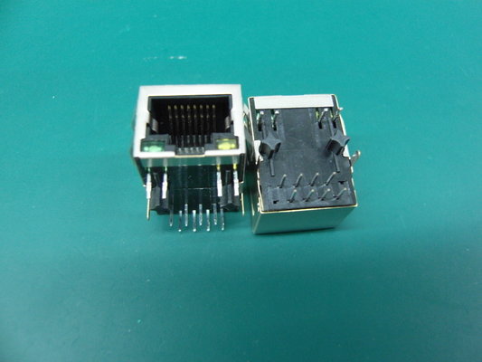 Определите 1 x 1 пользу приемопередатчика разъема Pin RJ45 8 оптического волокна магнитную