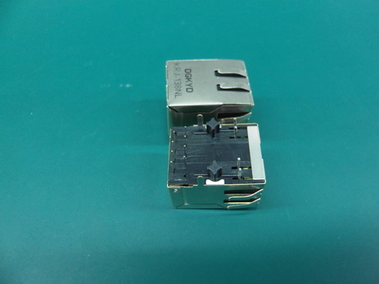 Определите 1 x 1 пользу приемопередатчика разъема Pin RJ45 8 оптического волокна магнитную