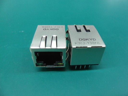 Определите 1 x 1 пользу приемопередатчика разъема Pin RJ45 8 оптического волокна магнитную