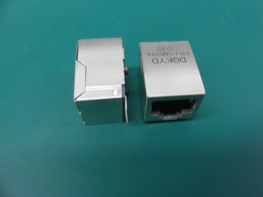 IEEE 802,3 90 connecteur de Pin RJ45 de SMT 8 de câble de degré/ordinateur RJ45 d'Étiquette-Vers le bas