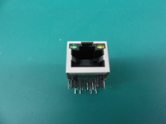 PCB Маунт порта RJ45 Jack Платы-Вверх IEEE 802,3 UTP одиночный с Magnetics 10/100Base-T