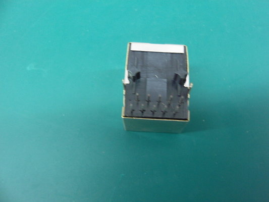 Модуль защищая, польза маршрутизатора 10P8C магнитный RJ45 Jack LA1S109 PBT связи