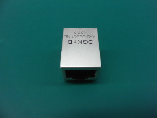 Модуль защищая, польза маршрутизатора 10P8C магнитный RJ45 Jack LA1S109 PBT связи