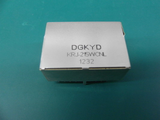 10/100base Right Angle RJ45 Cat6 Keystone Jack 1 x 2 Ethernet Connector KRJ-215WCNL