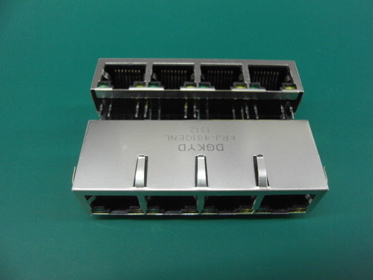 1000Base 1 x 4 le port IEEE a protégé le module de connecteur RJ45 pour l'Étiquette-Vers le bas de DSL ADSL