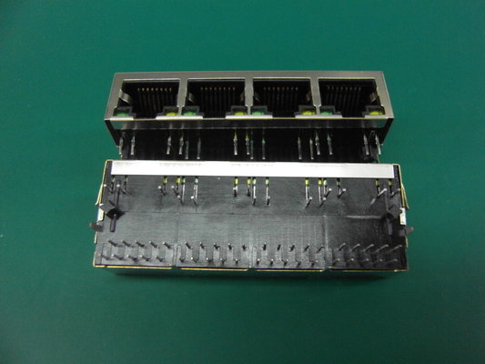 1000Base 1 x 4 le port IEEE a protégé le module de connecteur RJ45 pour l'Étiquette-Vers le bas de DSL ADSL