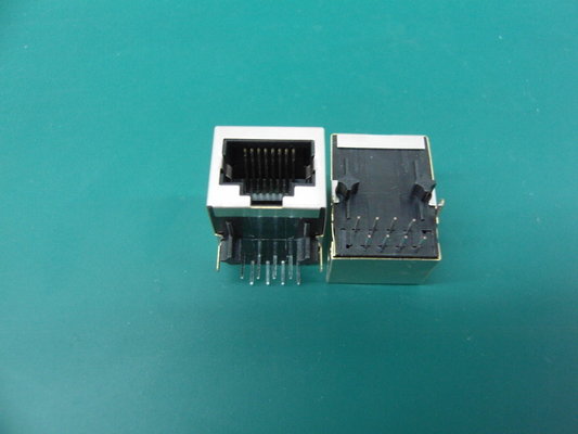 8P8C Multi Pin Lan Shielded RJ45 CAT6 Connectors with Side Entry KRJ-1012NL