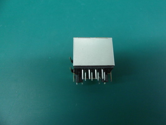 1 x 1 вертикальное СИД магнитное RJ45 Маунта определяет порт Jack CAT6 с бортовым входом