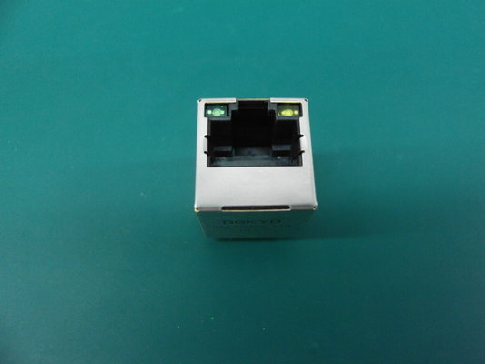 Top Entry 180 Degree Modular Jack RJ45 Single Port for Net Bridge OEM
