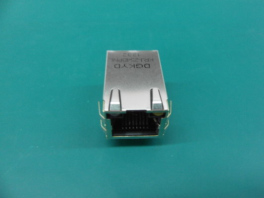 6p8c разъем с штырями СИД 6, 1 x 1 порт установленной верхней коробки JP011821UNL Rj45