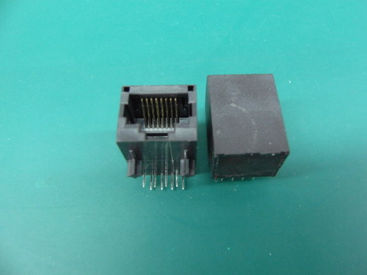 Étiquette-Vers le bas de Molex UTP Enternet POE RJ45 Jack, 8 OEM imperméable de connecteur de Pin Rj45