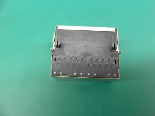 Порт 2 кота 6 UTP защищал RJ45 Pin разъема 10, jacks карточки RJ-45 10/100/1000M сетчатые