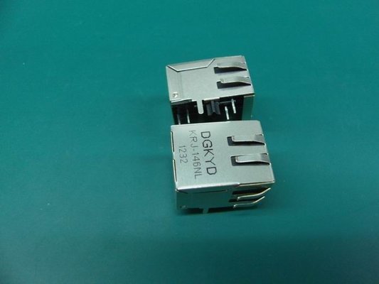 1 x 1 connecteur RJ45 protégé par Cat5e avec les doigts KRJ-146NL d'IEM