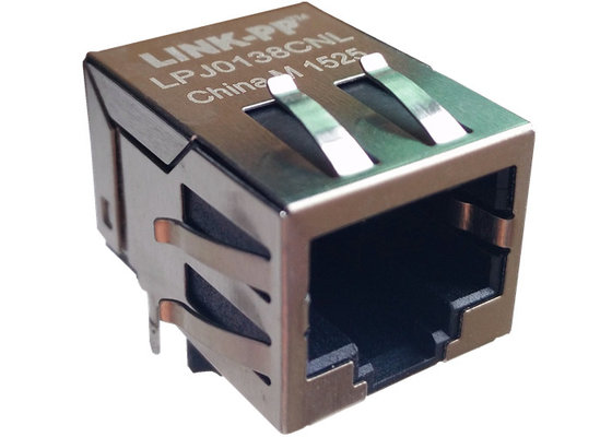 HFJ11-1G01ERL , HFJ11-1G01E Magnetic RJ45 Jack LPJG0813CNL For Gigabit Ethernet