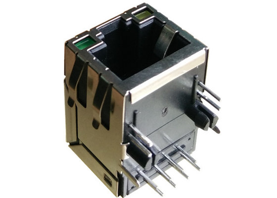 HFJT1-E2450-L55RL Rj45 Connector 90 degree , Smart Home System Connectors