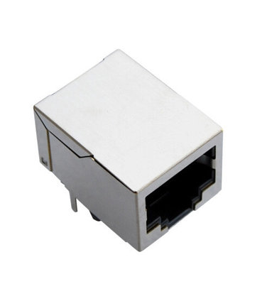 Интегрированный магнитный низкопрофильный RJ45 Jack, модули разъема PCB RJ45 с экраном