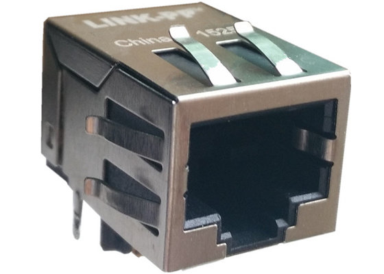HFJ11-S050RL Magnetic RJ45 Jack For 10 / 100Base-T Smart Home LPJ0132CNL