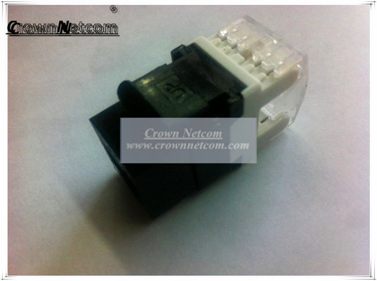 испытание двуустки пропуска хорошего качества jack 180degree utp RJ45 jack cat6 keystone модульное для AMP