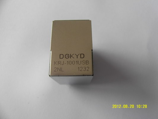 Сеть RJ45 Jack с трансформатором, двойным зарегистрированным USB портом Jack 45 одиночным
