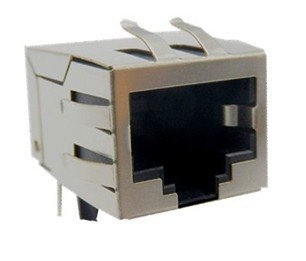 Одиночное основание 10/100 порта интегрировало плату вверх по RJ45 с трансформаторами для карточки сети PCMCIA