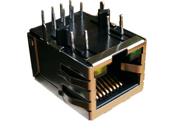 Разъемы KVM 10BASE-T RJ-45 порта HFJ11-1041ERL FastJack одиночные переключают