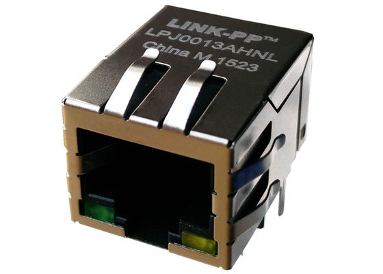 Доски реле порта HFJ11-1075E-L11RL магнитные RJ45 Jack одиночные