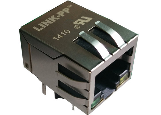 Компьютерные терминалы порта HFJ11-1081E-L11RL магнитные RJ45 Jack одиночные
