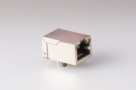сторона разъём-розетка гнезда сети 25.4L магнитная RJ45 Jack входит в с экраном