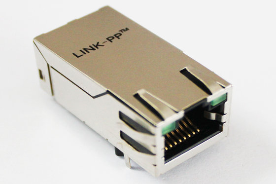 Низкопрофильный RJ45 Jack порта Signle, женщина защищал IEEE RJ45