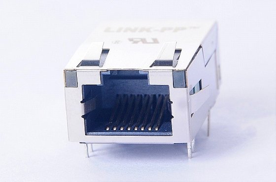 Низкопрофильный RJ45 Jack порта Signle, женщина защищал разъемы RJ45