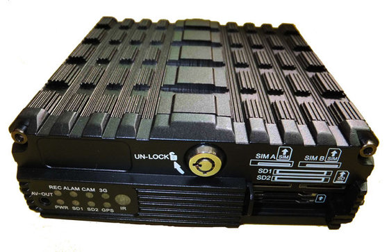 Полн-металл 3G сигнала тревоги Мобил DVR GPS, низкого/высокопоставленного для защиты данных