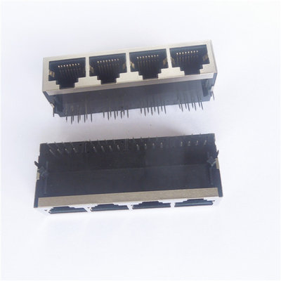 100Base-TX 1*4 переносит разъем RJ45 с трансформатором никакой jack Платы-вниз СИД