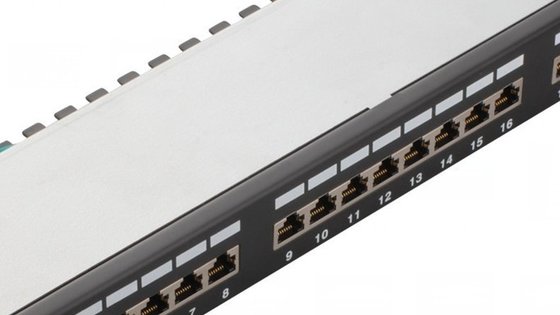 Cat6 STP RJ45 защищало пульт временных соединительных кабелей 1U сети для системы платного кабельного телевидения LAN