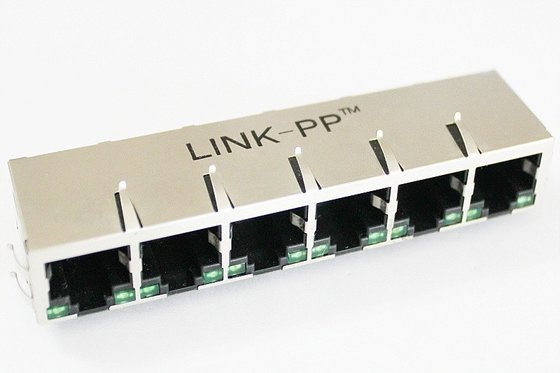 CE Approved Multi Port RJ45 Shielded Connector Circuit Board Used