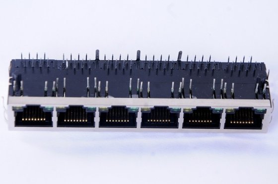 CE Approved Multi Port RJ45 Shielded Connector Circuit Board Used