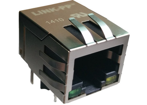 HFJ11-CMRP1E-L21RL, дроссель Jack единого режима Платы-Вниз разъема POE RJ45