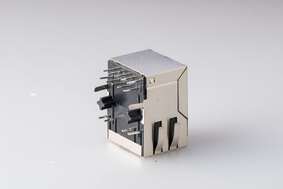 Port simple POE RJ45 Jack avec le transformateur 10/100/1000 de Base-T pour le routeur