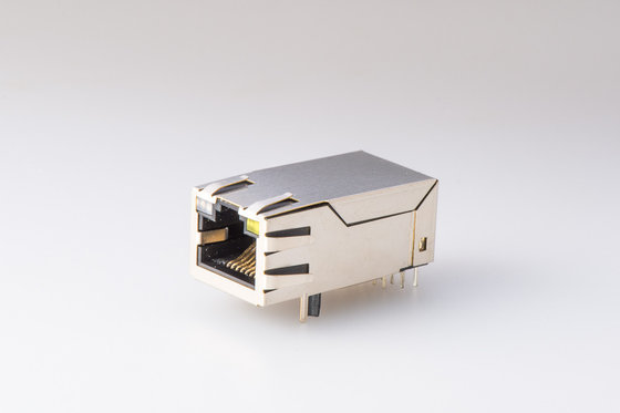 Локальные сети/PoE Rj45 Jack + Основание-TX 10/100 /1000 RJ45 женский Jack с магнитной