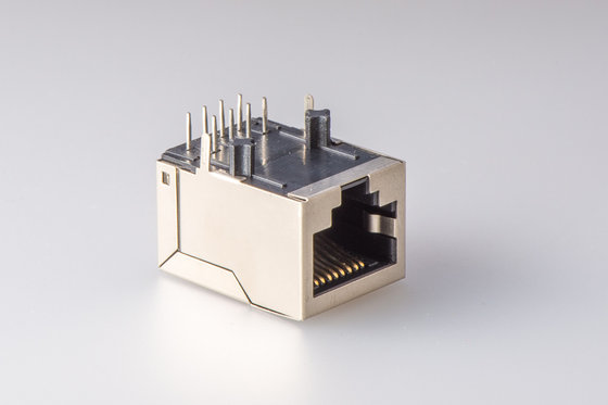 Часть POE RJ45 Jack полного экрана женская одиночная CCTV Jack 10/100 Оснований-T быстрый